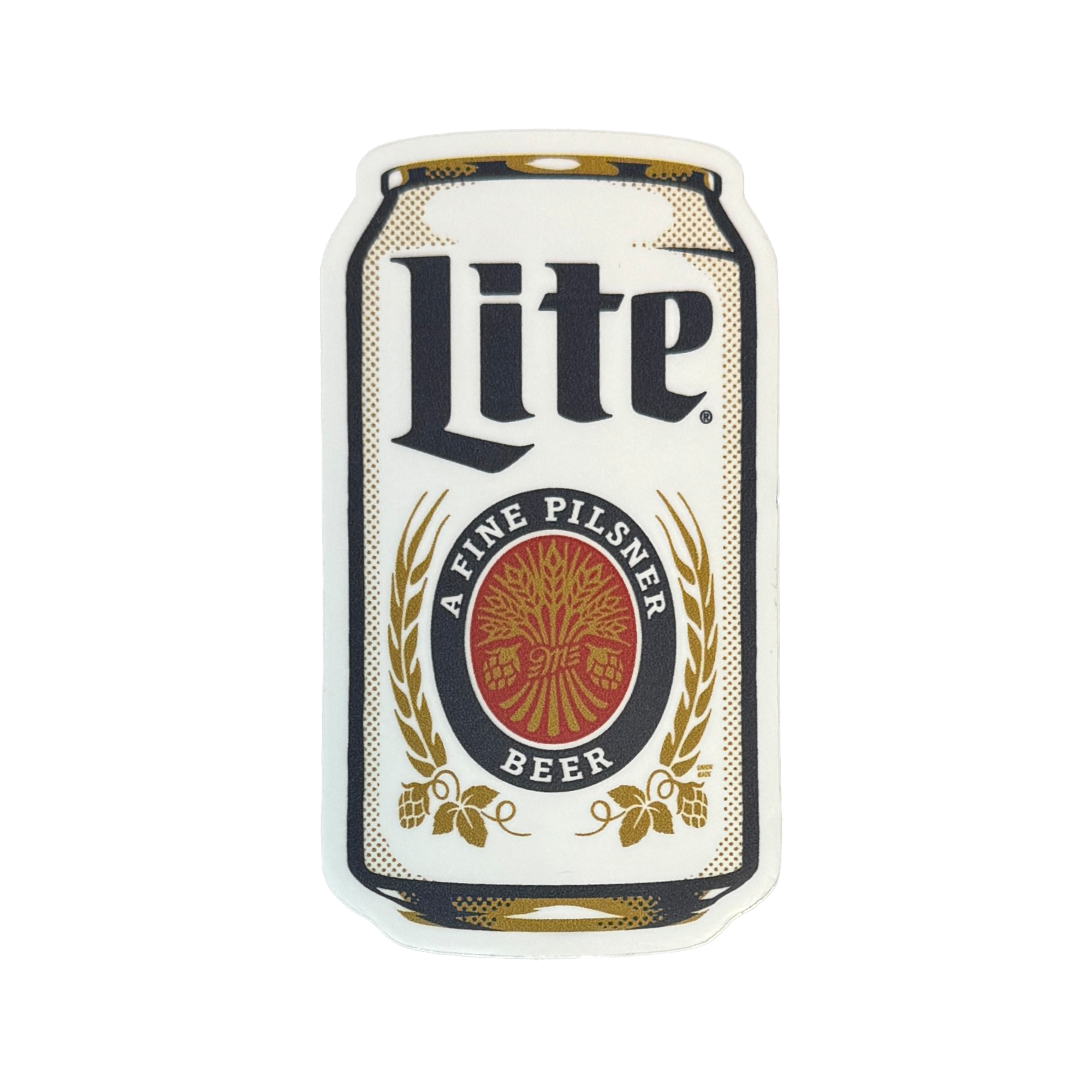 LITE ILLUSTRATED CAN STICKER – Miller Lite Shop
