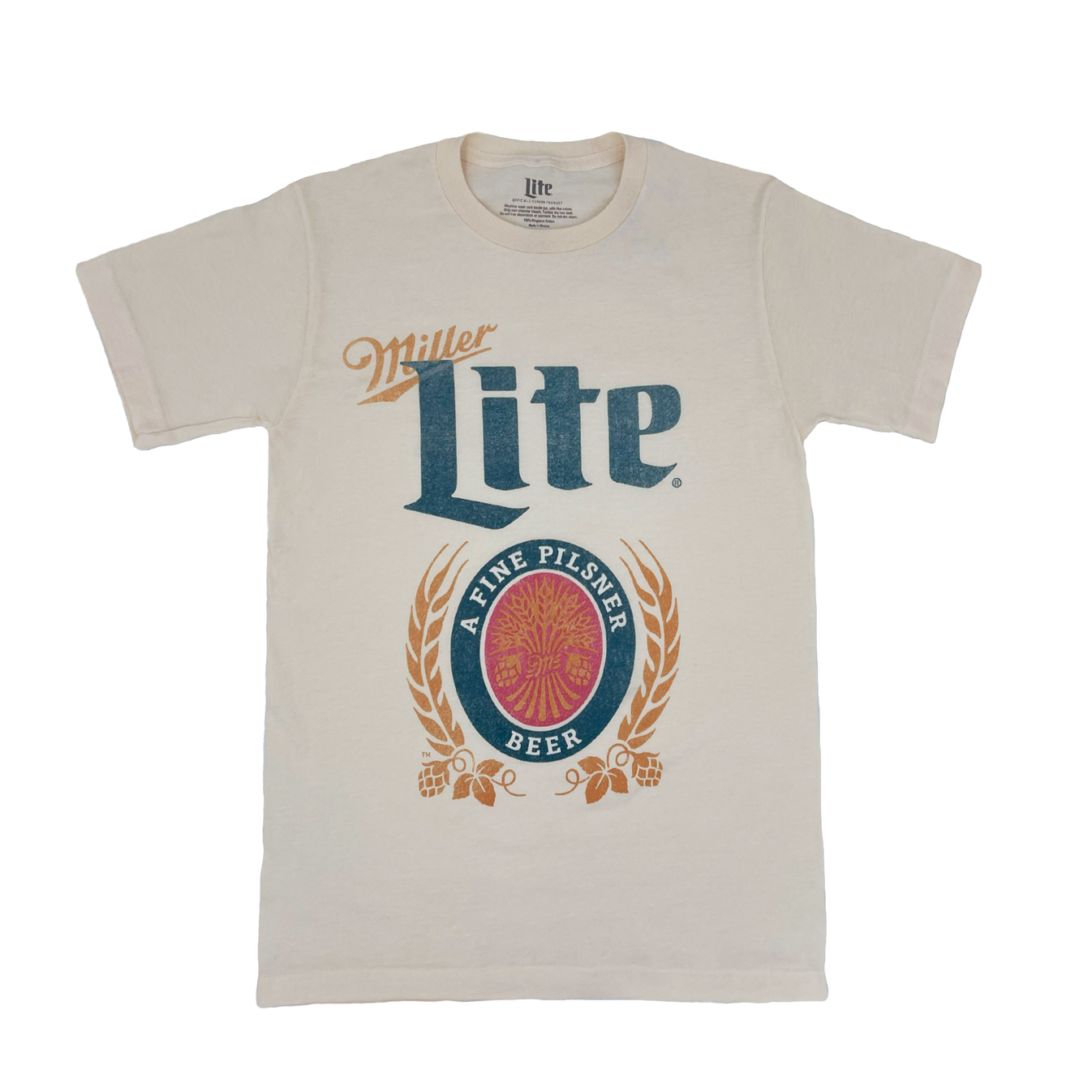 Miller Lite Vintage Crest T-Shirt – Miller Lite Shop