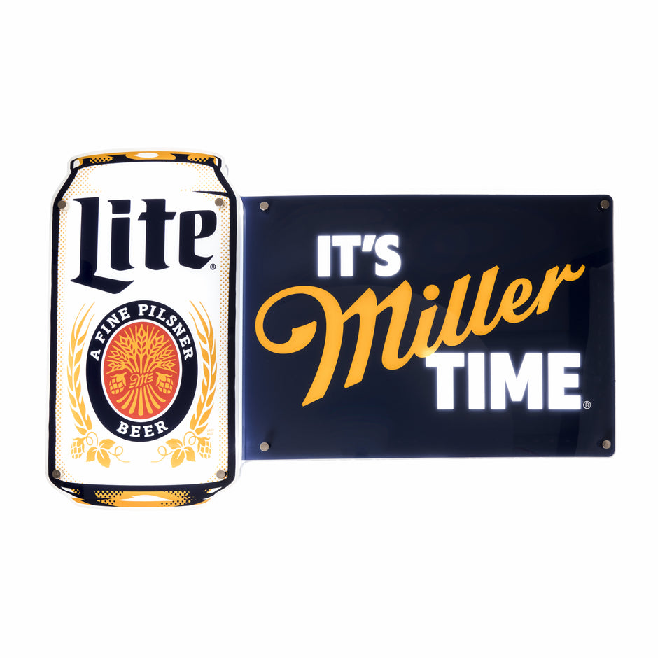 Shop Wall Signs: LED & Metal – Miller Lite Shop
