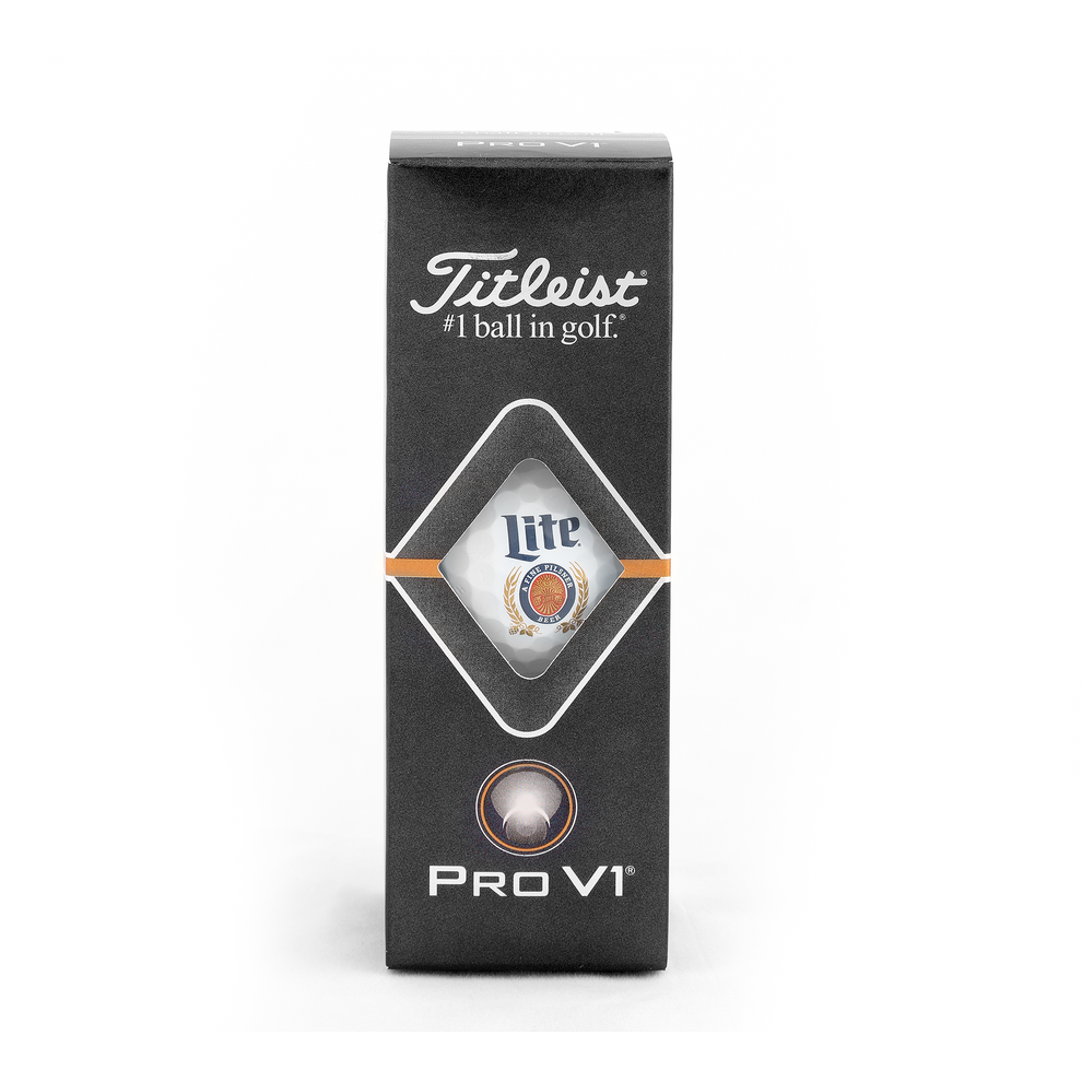 Miller Lite Titleist® Golf Balls - Prov1® – Miller Lite Shop